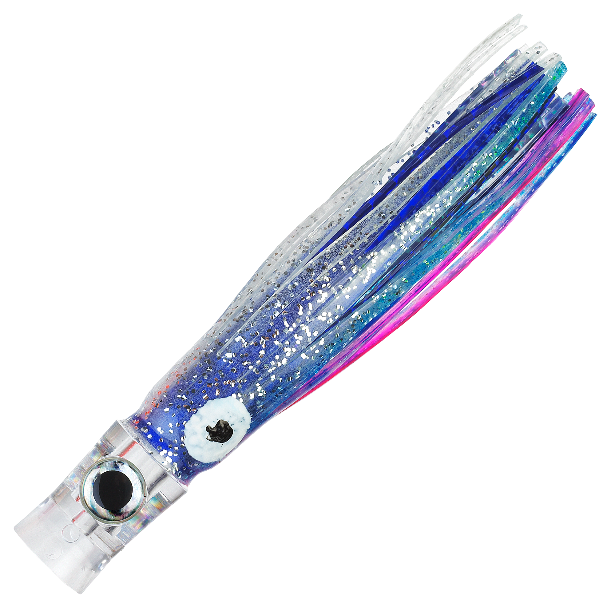 C & H Lures Stubby Bubbler Saltwater Lure - 5" - Purple/Pearl/Silver ...